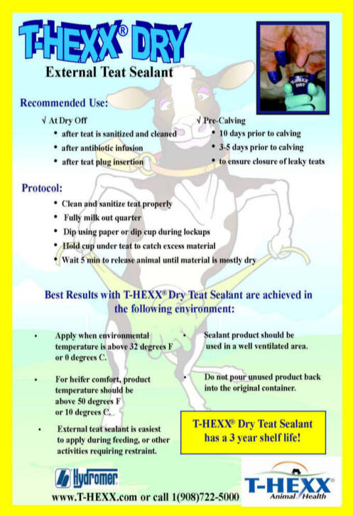 T-Hexx ®乳牛保護產品 - David' s World - udn部落格