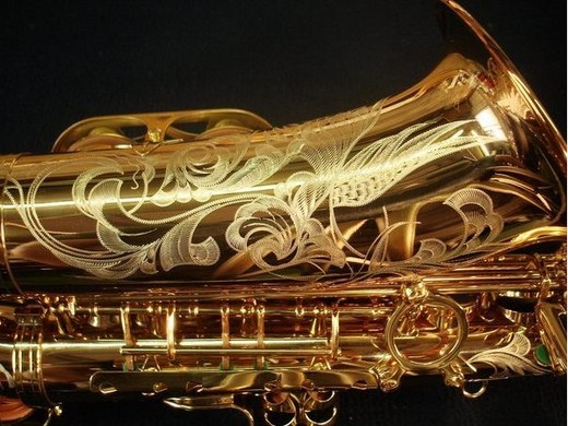 TK Saxophone Reflection Alto(中音)-大鳳凰六字箴言雕花版!!專業薩克斯風製造/維修/教學 - TK薩克斯風台中 ...
