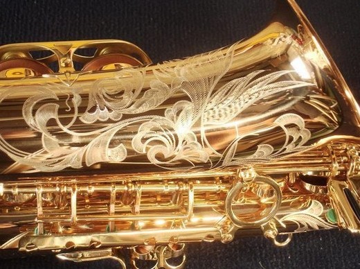TK Saxophone Reflection Alto(中音)-大鳳凰六字箴言雕花版!!專業薩克斯風製造/維修/教學 - TK薩克斯風台中 ...