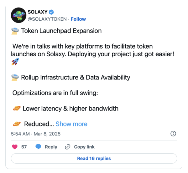 VanEck預測Solana 2025年飆升至520美元 首個L2項目Solaxy預售吸金2600萬美元 - Cryptonews分析C - udn部落格