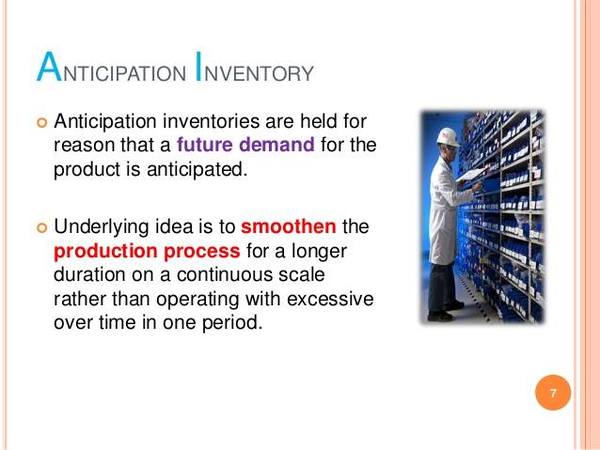 預期存貨 - 安瑟供應鏈及物流運籌管理專有名詞 - udn部落格