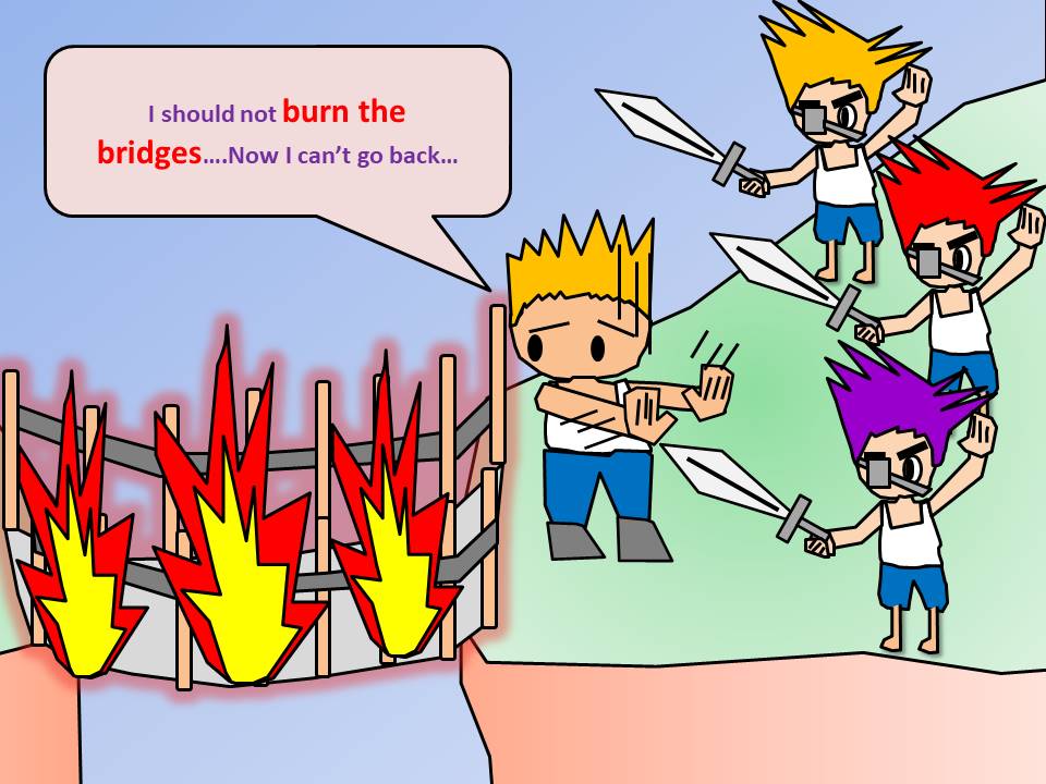 Burn One's Bridges - Kenny 的部落格(小王子英文) - udn部落格