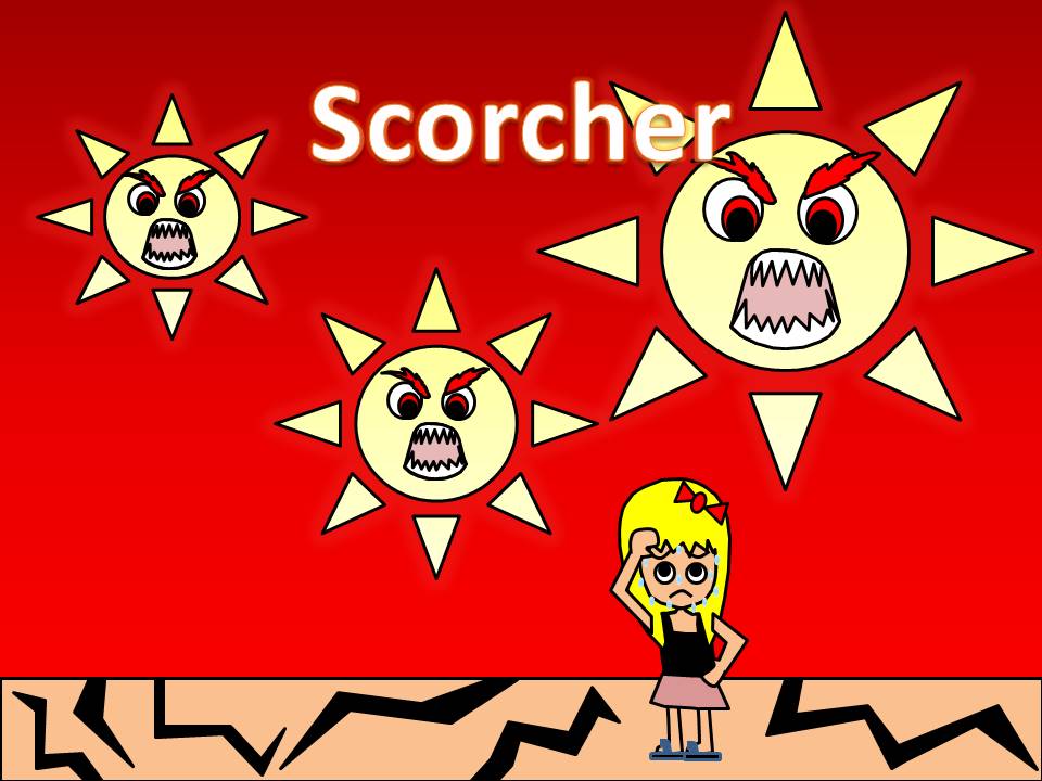 It's a "scorcher." - Kenny 的部落格(小王子英文) - udn部落格