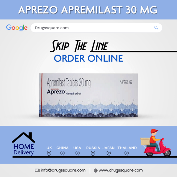 Aprezo 30mg - Apremilast Use, Dosage, Side Effects and Price ...
