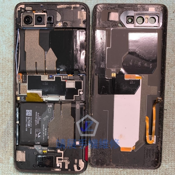 ASUS ROG5 ZS673KS 為什麼不能充電呢？原來是這裡出了問題⋯iPhone HTC SONY 三星 ASUS 各廠牌手機維修、現場報價、快速維修 - 靖展手機維修 - udn部落格