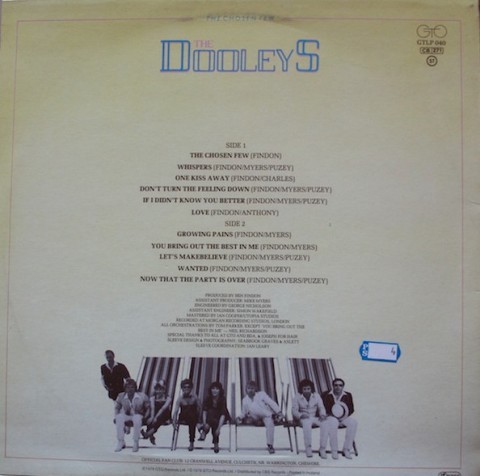 英國流行團體[杜利家族]──MOR／歐式流行曲──[One Kiss Away／吻別] - 第凡內早餐 - udn部落格