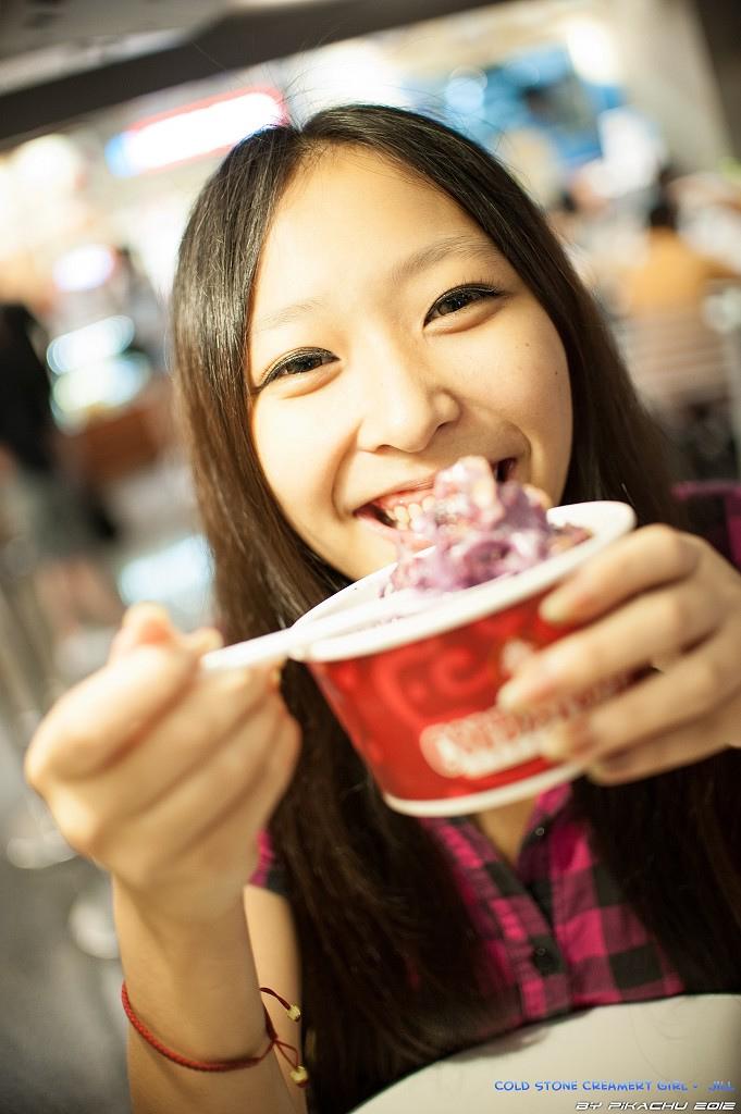 Cold Stone Creamery Girl。Jill - Pikachu Kai的部落格 - udn部落格